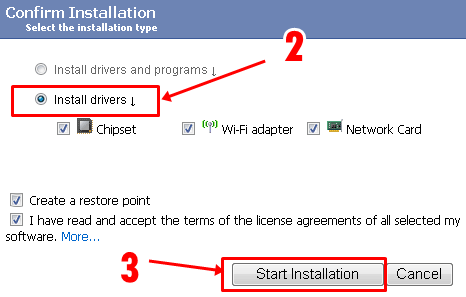 Cara mudah instal driver laptop dan komputer dengan driverpack 13
