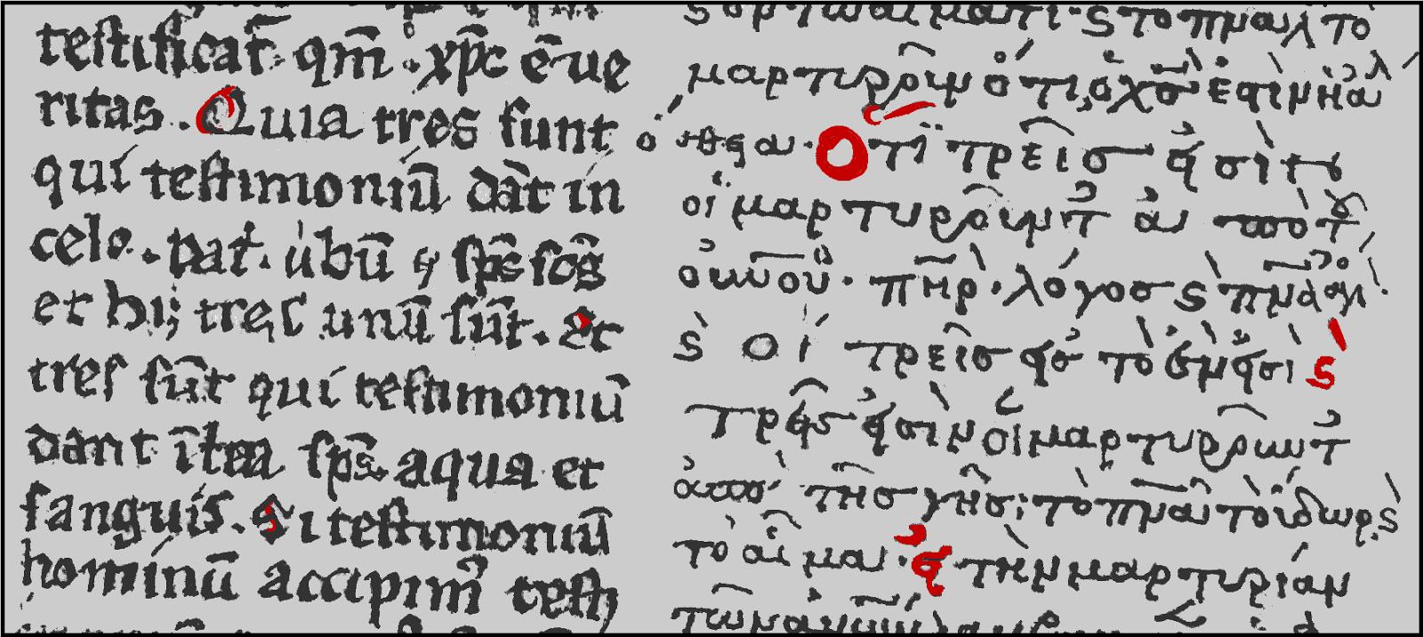 The Text of the Gospels: The Comma Johanneum and Christian Doctrine