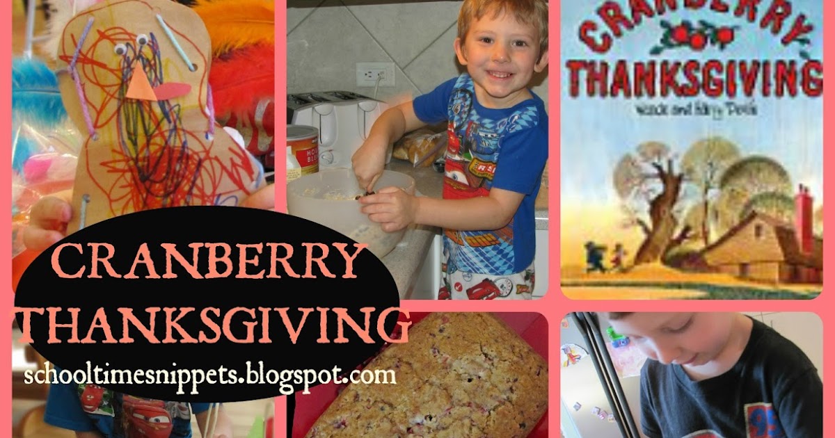 Mayflower Flapbook with Five in a Row's "Cranberry Thanksgiving ...
