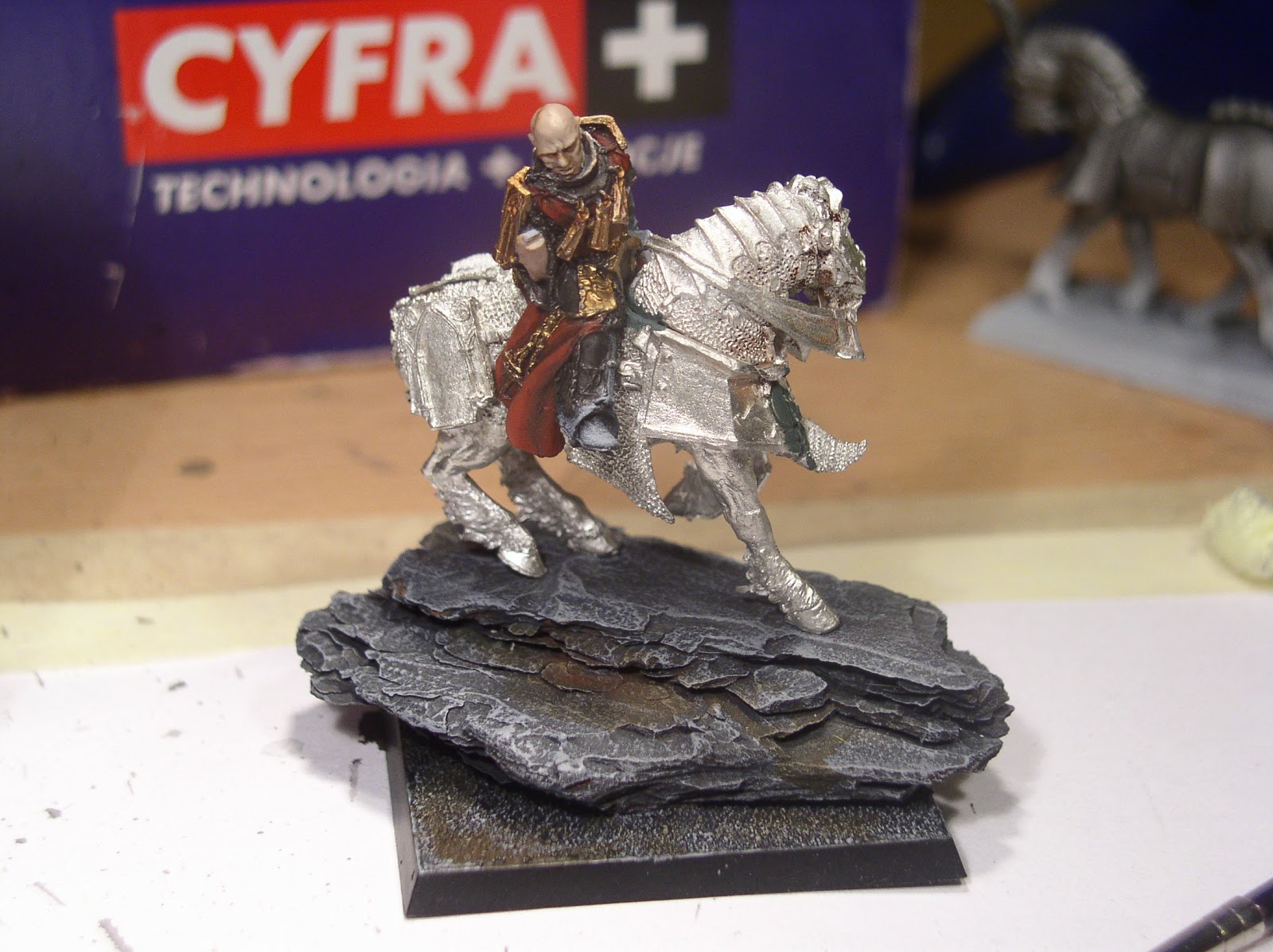 Luthor Huss / Mounted Warrior Priest of Sigmar