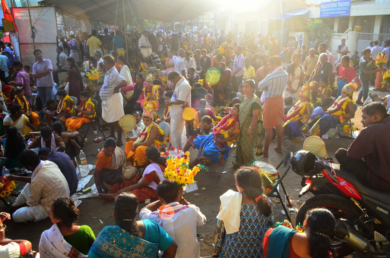 Attukalpongala: Attukal Pongala 2014 photos : Kuthiyottam