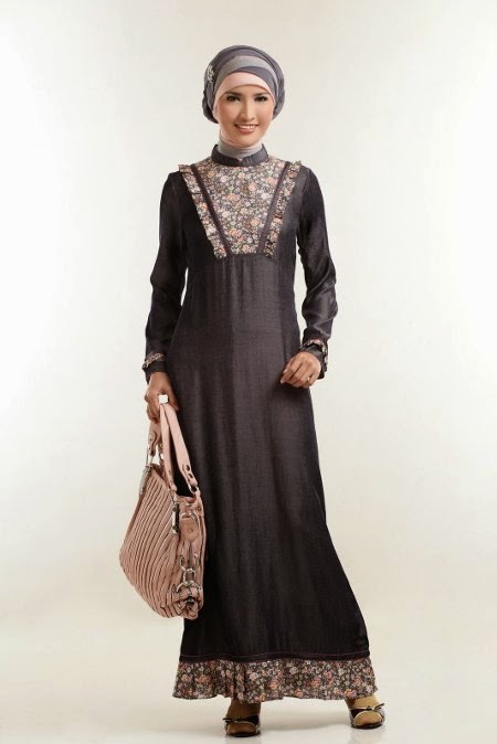 Model Baju Gamis Batik untuk Wanita Muslimah ~ Model Baju Batik Wanita ...