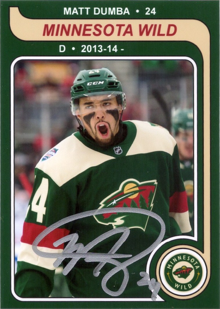 Minnesota Sports Autograph Project: MATT DUMBA