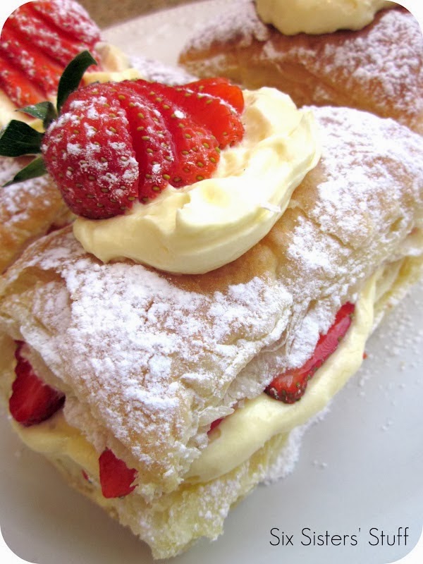 Easy Strawberry Napoleon Recipe
