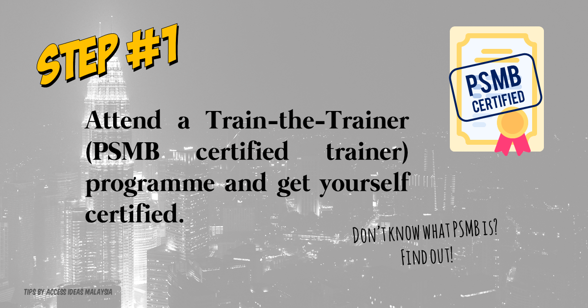 INGIN MENJADI FREELANCE TRAINER? Ikuti langkah-langkah ini... - Access Ideas