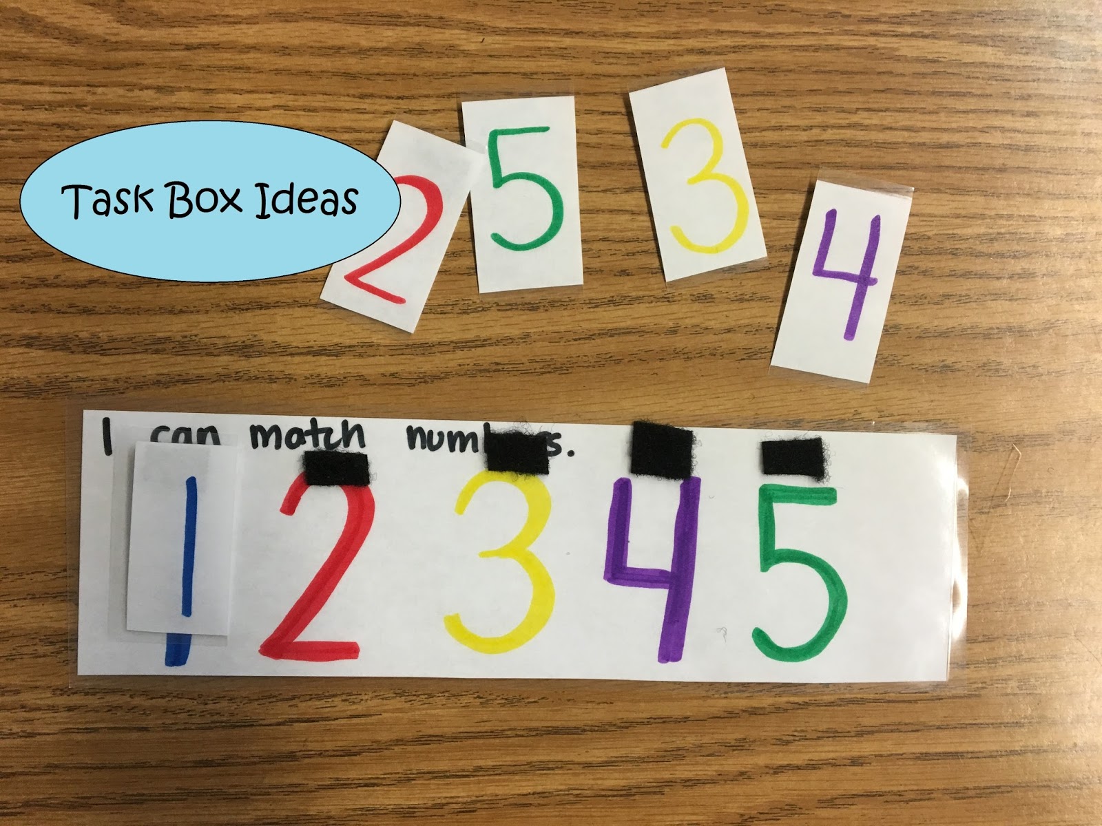Little Miss Kim's Class: Quick and easy task box ideas for special ...