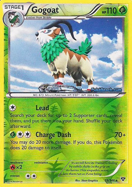 Gogoat -- Pokemon X and Y Card Review | PrimetimePokemon's Blog