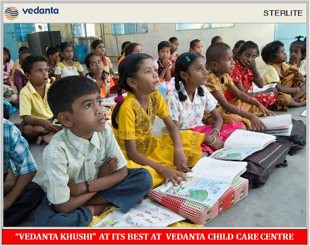 VEDANTA CSR: VEDANTA CSR : STERLITE CHANGING THE FACE OF RURAL TAMIL NADU