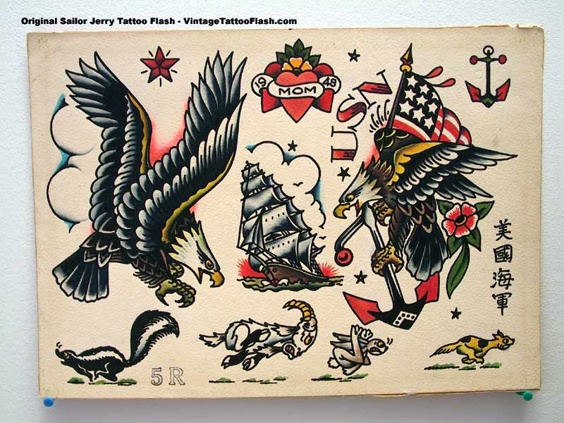 tattoo flash sheets