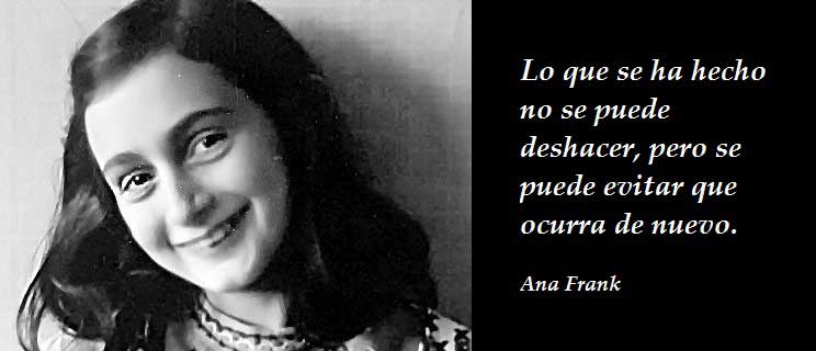 60 Frases de Ana Frank, maravillosas