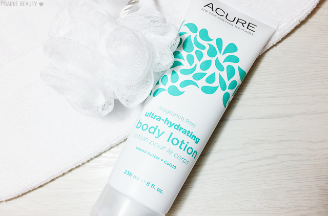 REVIEW: ACURE Organics Body Lotion - Prairie Beauty