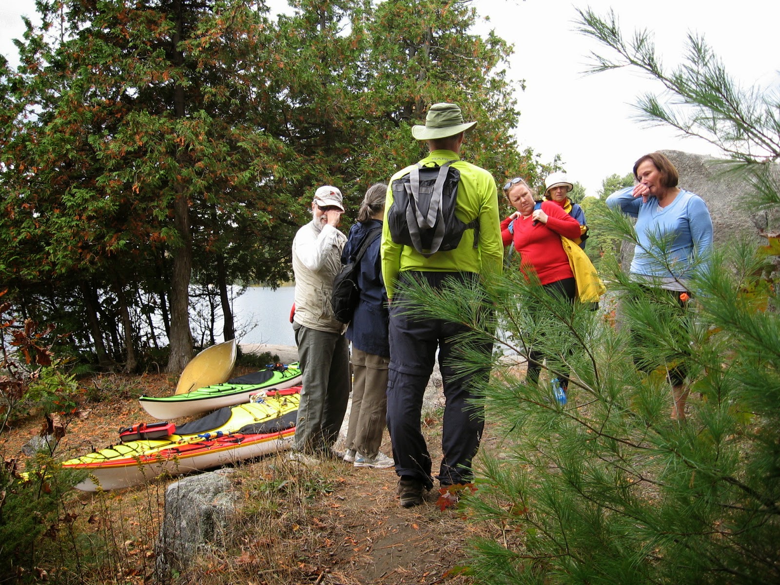 Birding-Kayaking-Babbling: Thanksgiving Paddle and Hike to Rock Dunder