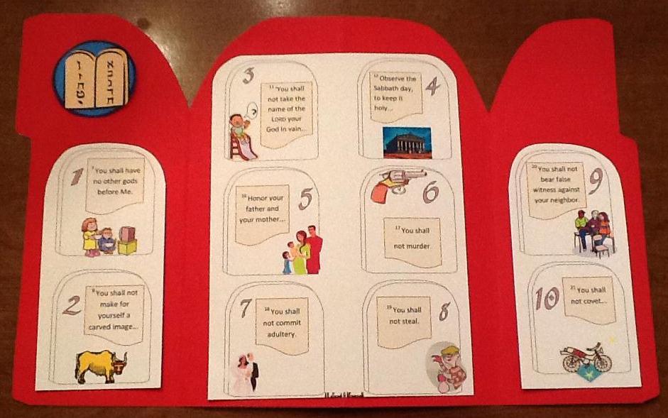 Bible Fun For Kids: Moses and the 10 Commandments