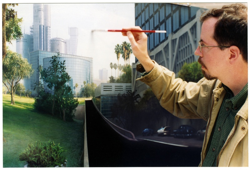 Matte Shot - a tribute to Golden Era special fx: The Artist at Work ...