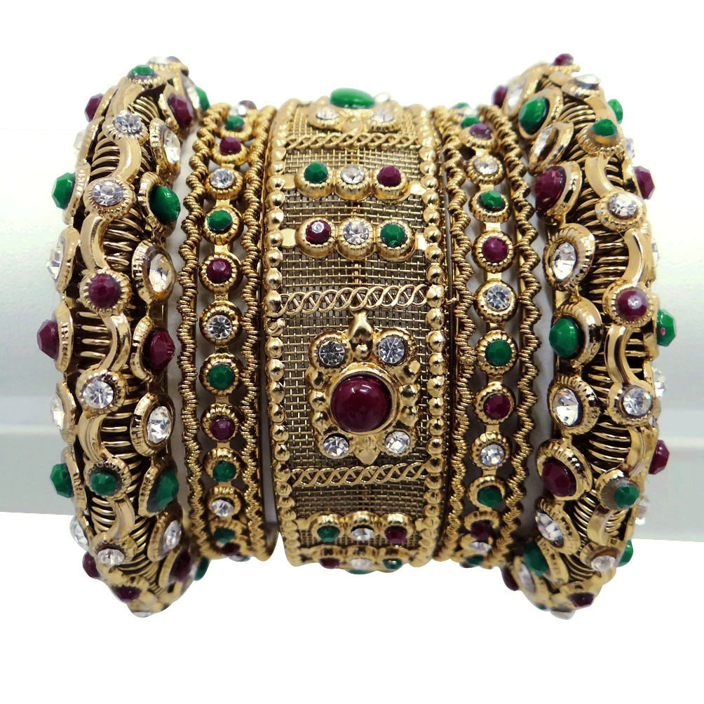 Mehndi /Henna Magazine: Gold Bridal Kangan Collection