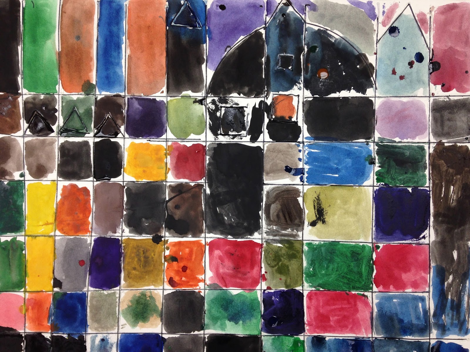 Kristen Applebee: Paul Klee Water Color lesson