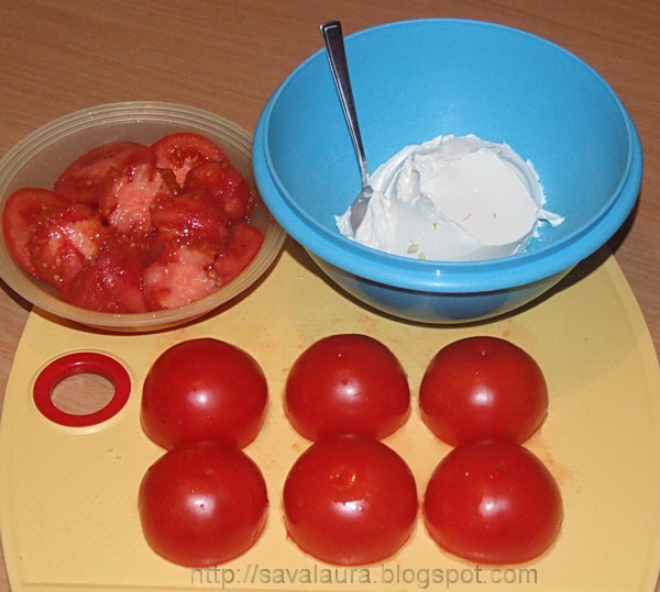 Rosii umplute cu branza Ricotta | Retete culinare cu Laura Sava - Cele ...