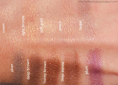 Pink Tattoo: Sephora: Moonshadow Baked Palette Swatches