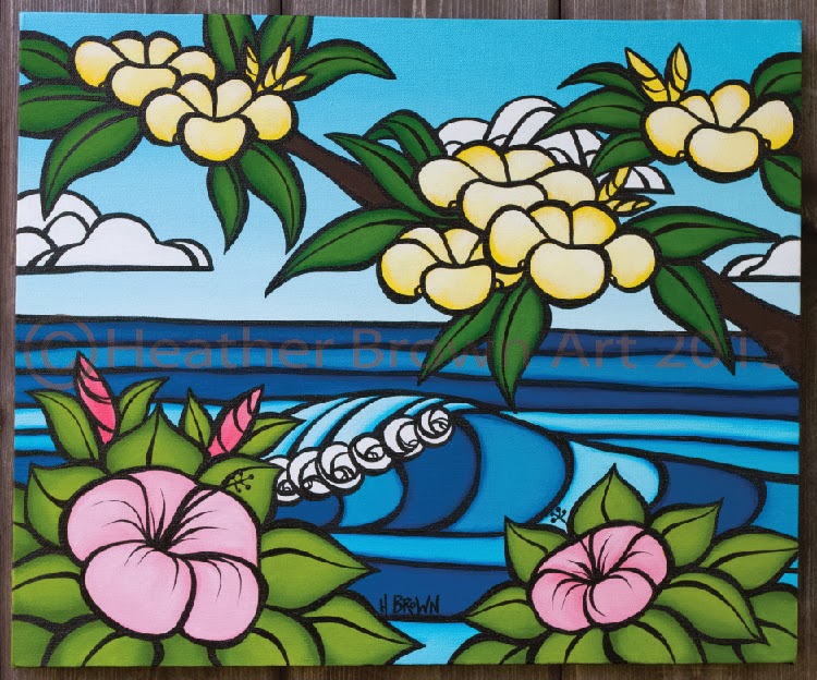 The Surf Art of Heather Brown: Heather Brown Original Art from the Mu ...