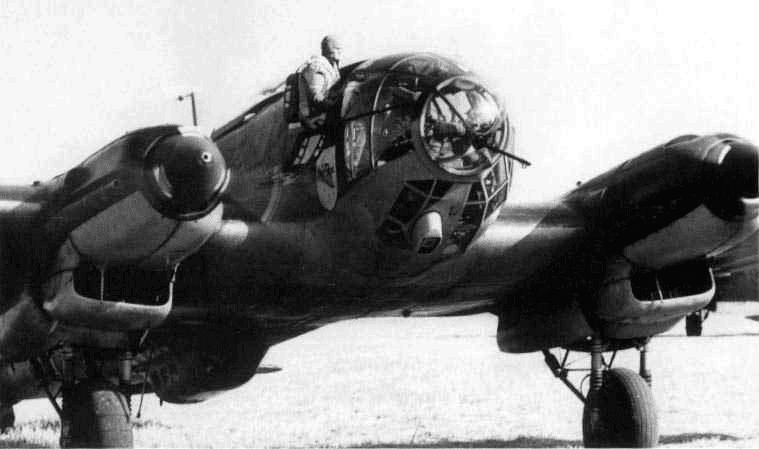 Guerra abierta: Primeras versiones del He 111 H