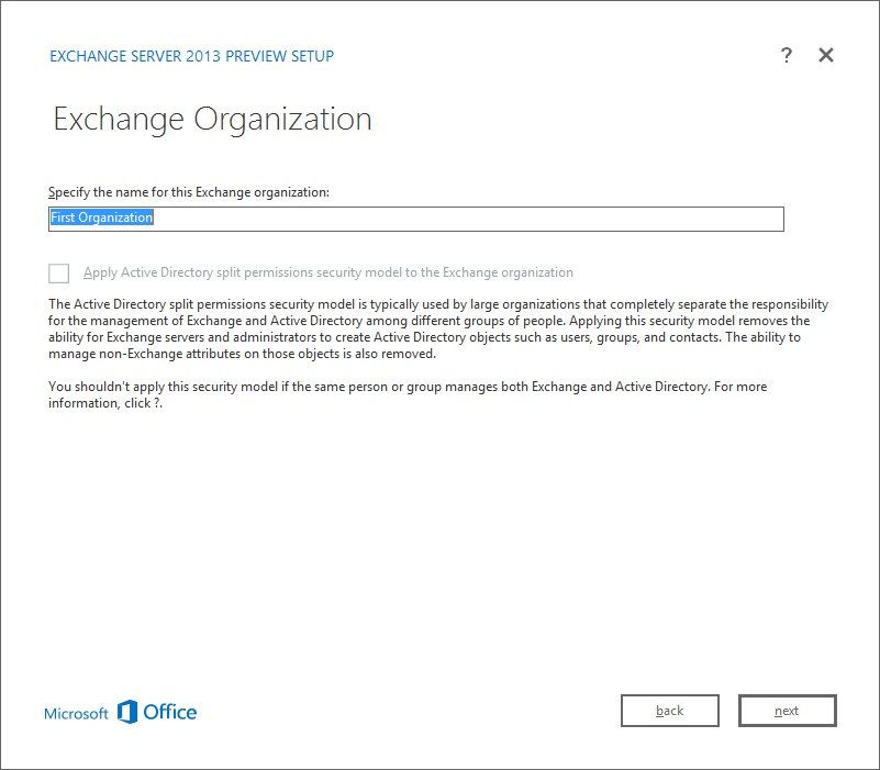 Lets Exchange: Exchange Server 2013 Preview Installation