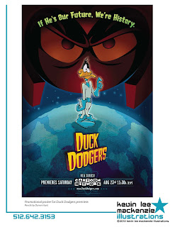 K.L. MacKENZIE's CN Years: Duck Dodgers Poster