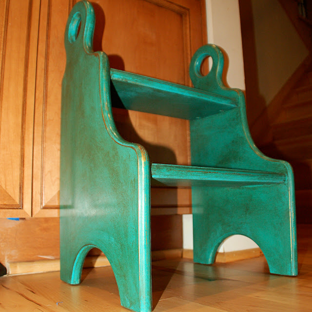 Need A Latte Mom: Little Step Stool vs Annie Sloan Chalk Paint in Florence