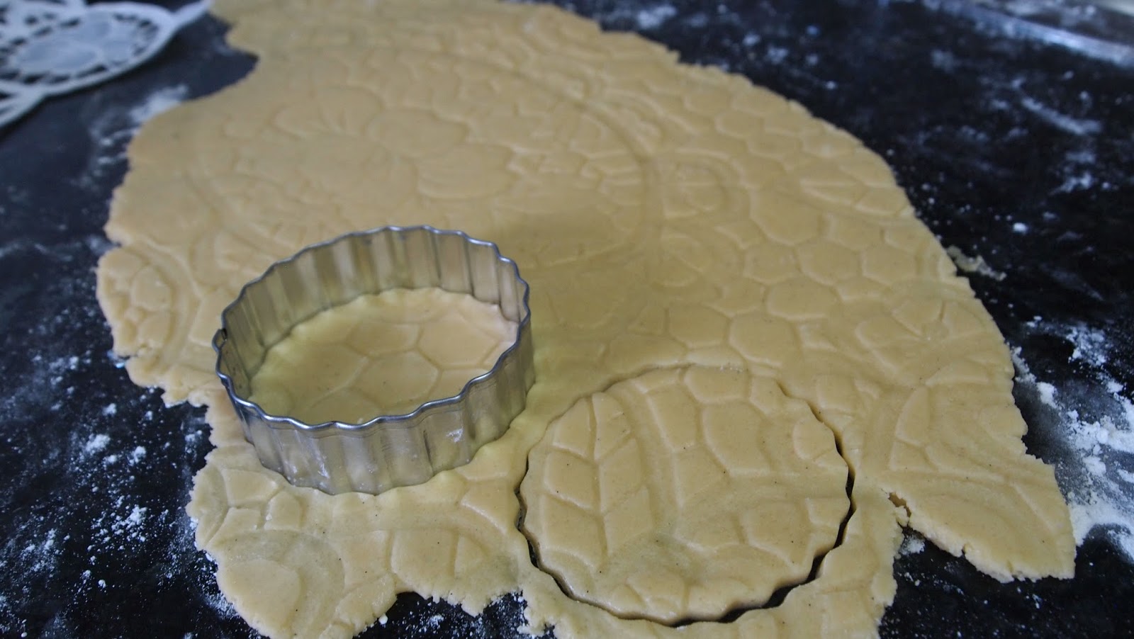 Galletas de vainilla con relieve ~ Andreíta come de todo