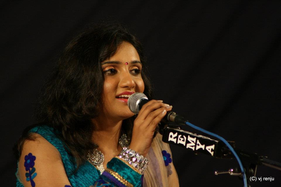 playback singer Manjari cute stills