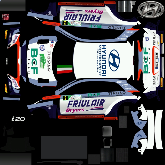 RBR+: Hyundai I20 R5 De Cecco