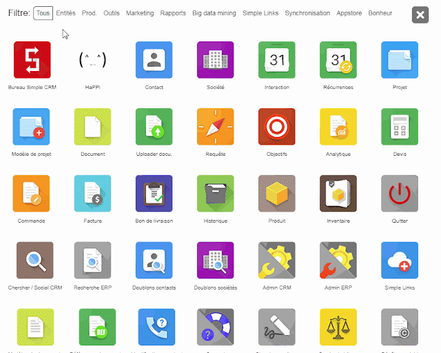 Mise à jour SIMPLE CRM 7.0 : nouvelle interface graphique, gestion du ...