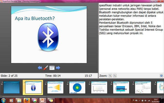 Memanfaatkan fitur Presenter View pada Ms.PowerPoint ~ duasatusebelas