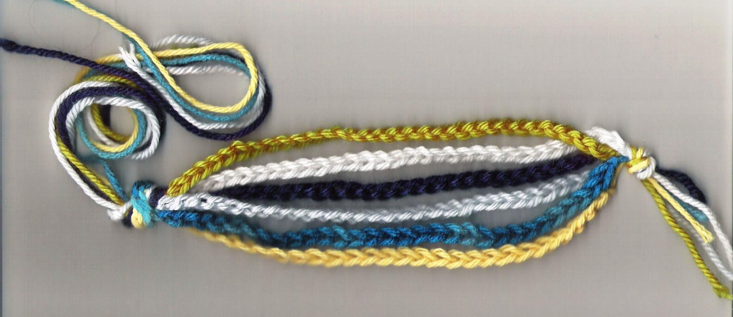 Crochet Parfait: Free Pattern: Chain Stitch Bangle Bracelet