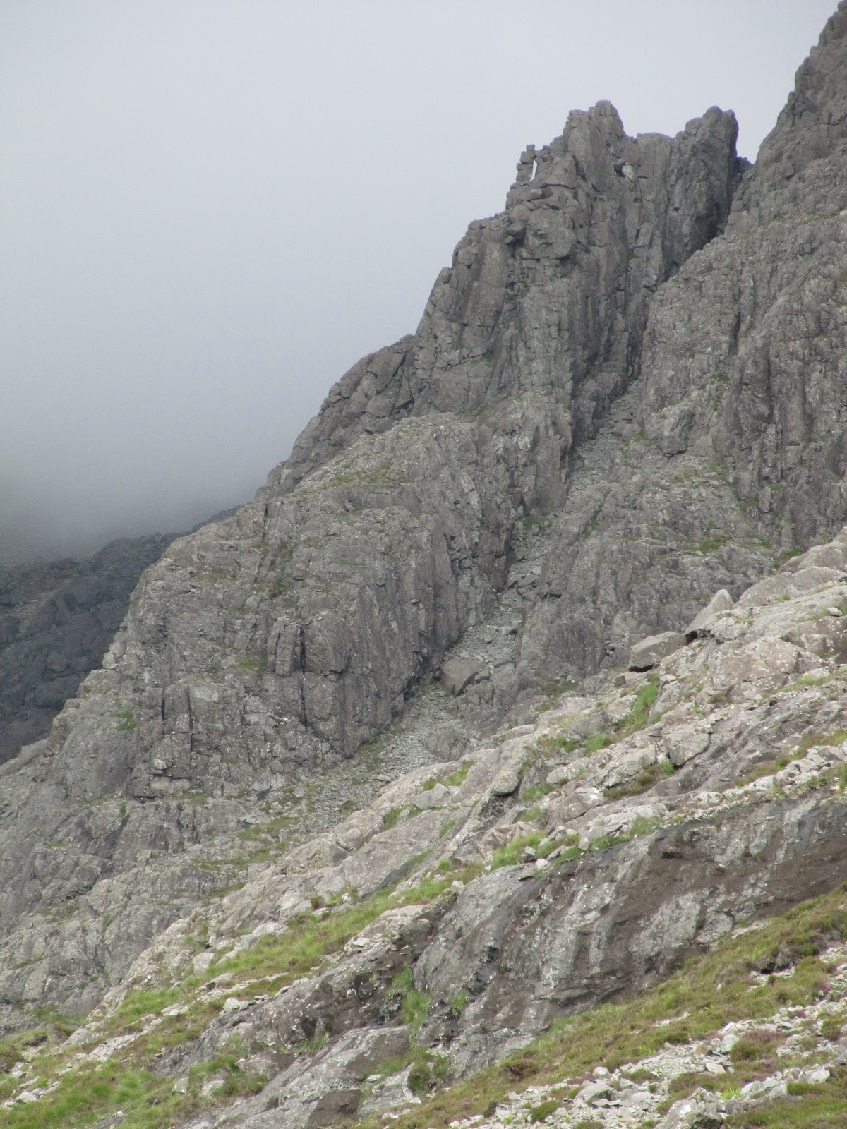 A J Thorley Mountaineering: Coire na Banachdaich, Window Buttress 14th ...