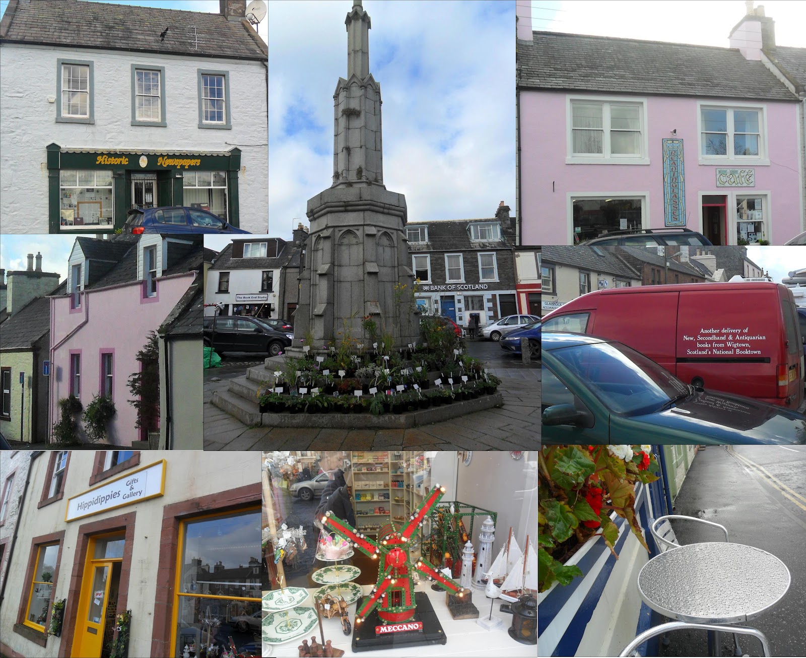 the silverscrapper's craft space: The Wigtown Book Festival Visit
