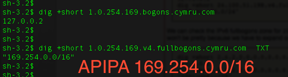 Ken Felix Security Blog: How to verify or build a BOGON list
