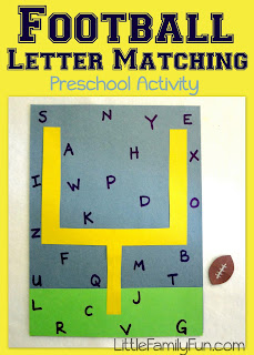Little Family Fun: Football Theme