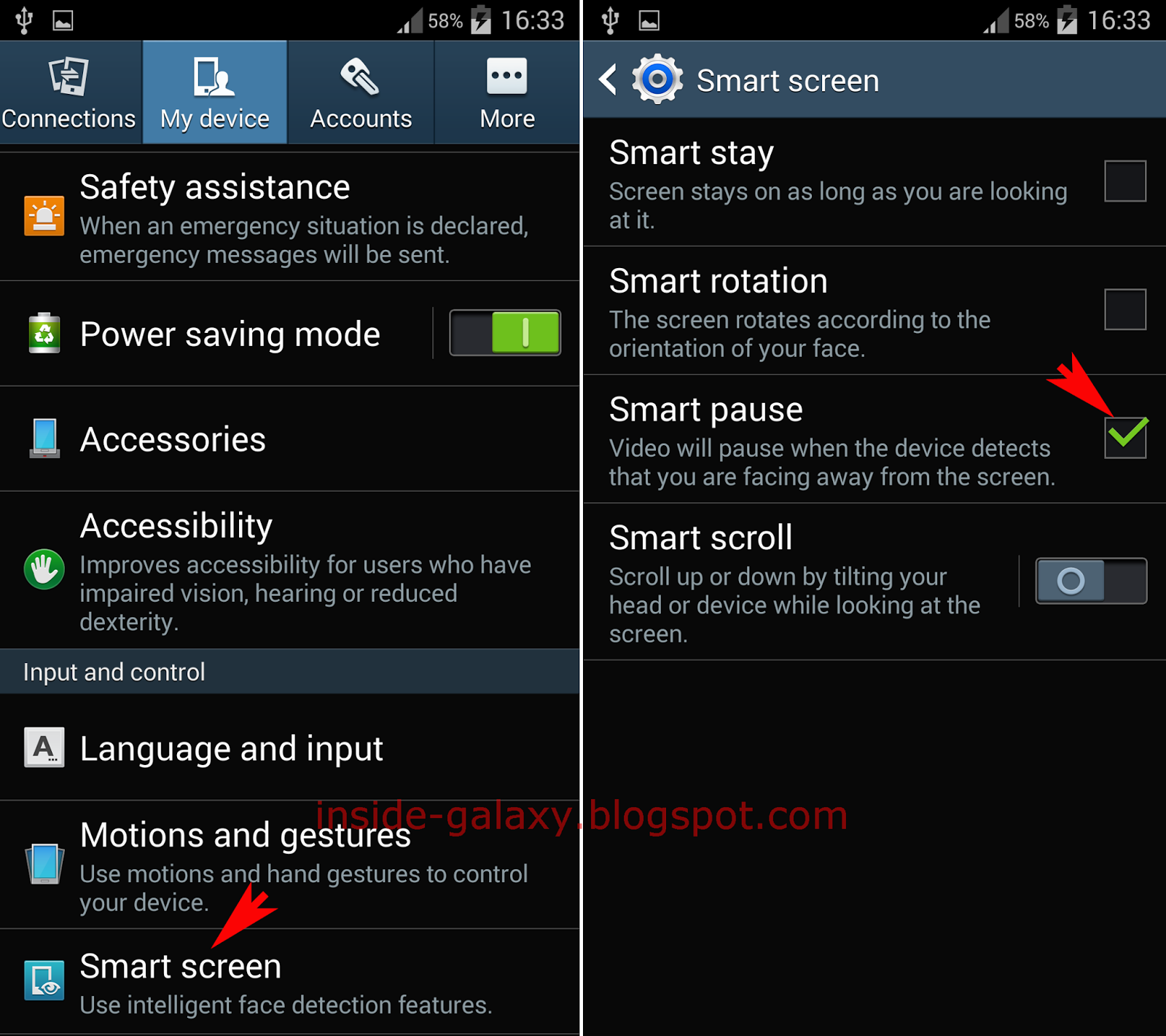 Inside Galaxy: Samsung Galaxy S4: How to Enable and Use Smart Pause in ...