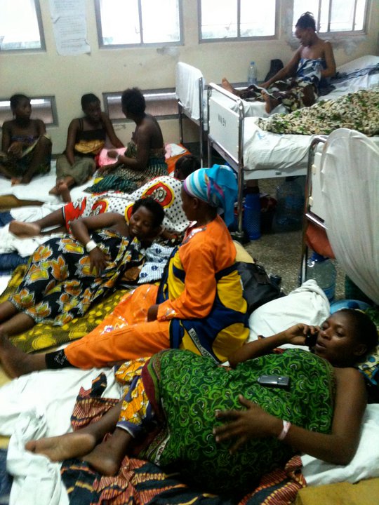HUNGAZ: Maternal ward number 39 Muhimbili National Hospital on 11 May 2011
