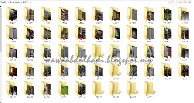 //wawaabdulhadi: TIPS SUSUN FILE DENGAN KEMAS DALAM KOMPUTER