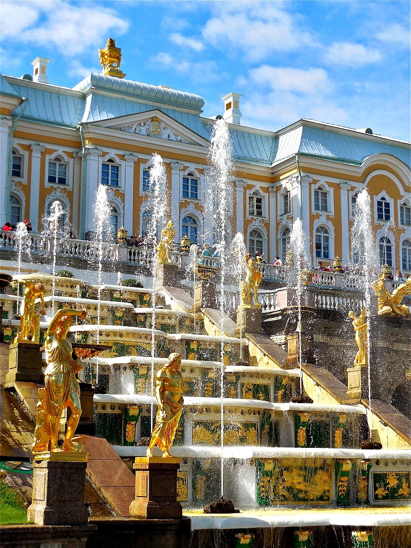 A Breath of Fresh Air: Peterhof Palace, St. Petersburg………………