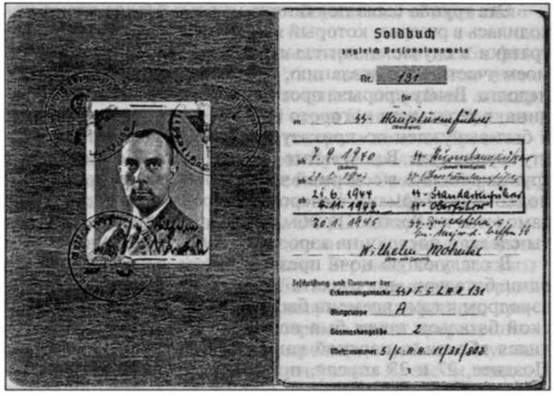 NAZI JERMAN: Foto Wilhelm Mohnke