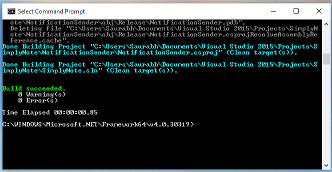 GET EVERY CODE YOU WANT: UWP : Building UWP (or Windows) App from command line