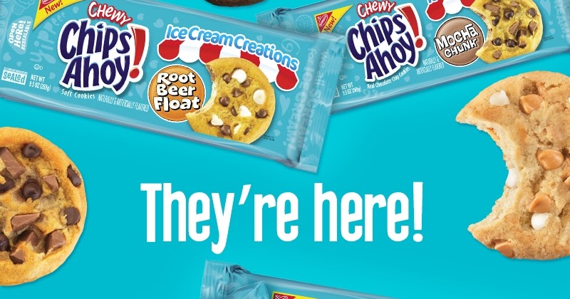 News: Nabisco - New Chips Ahoy Ice Cream Creations Cookies | Brand Eating