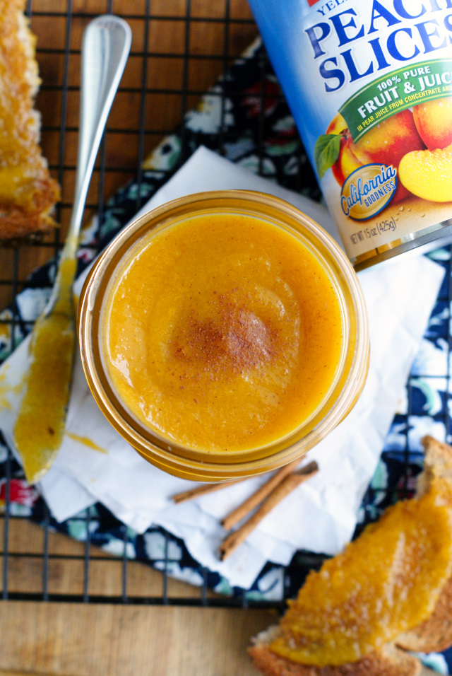 Vanilla Honey Peach Butter | The Two Bite Club