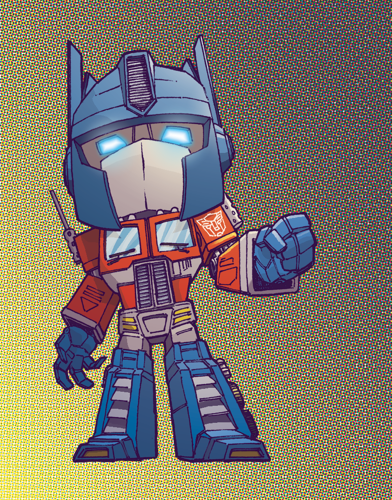 .: Optimus Prime Denver Comic Con Badges Day 9