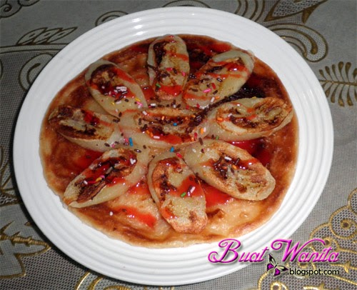 Cara Buat Dessert Mudah, Roti Canai Pisang - Buat Wanita