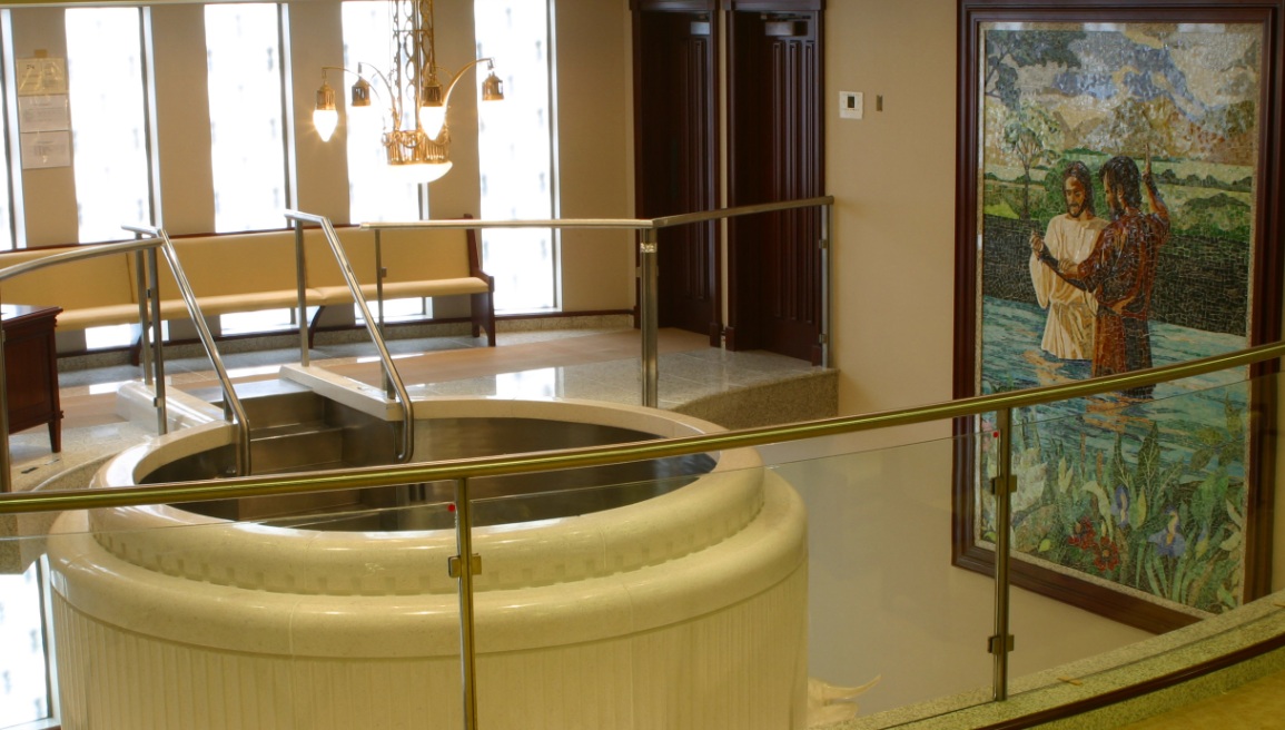 The Trumpet Stone: Latter-day Saint Temple Murals - Pt 6 - Baptistery ...