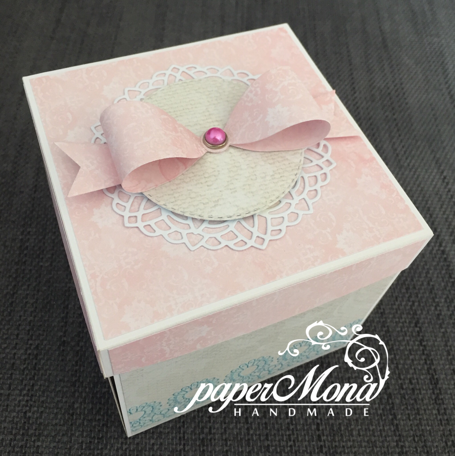 paperMona: Wedding exploding box