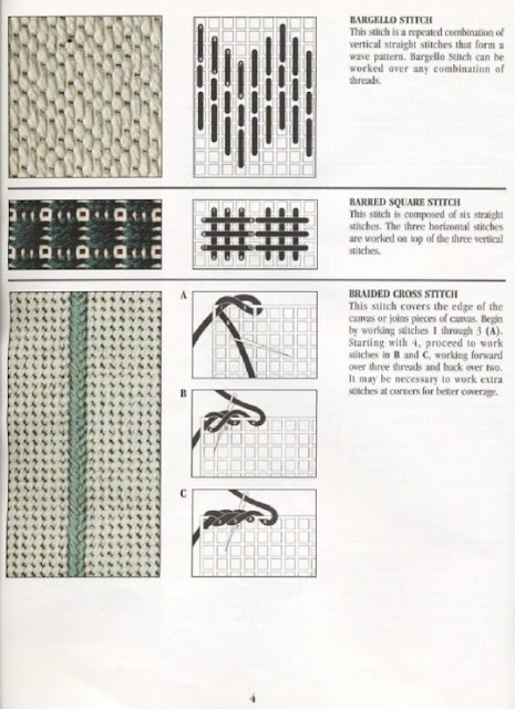 Plastic Canvas Stitch Pattern Dictionary | Wen's Notes